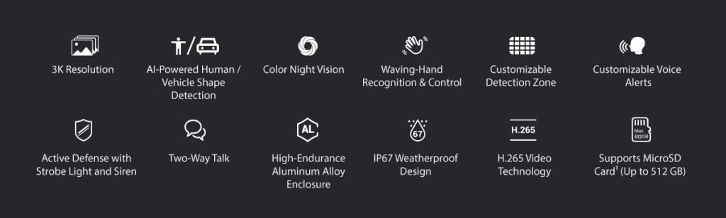EZVIZ H3 3K Smart WiFi Camera (5MP) - Stemar Security Systems