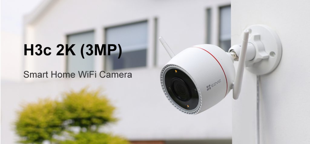 EZVIZ H3c 2K Smart WiFi Camera (3MP) - Stemar Security Systems