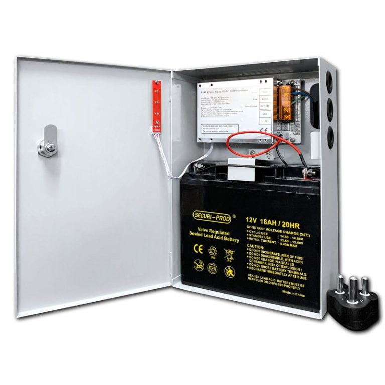 Securi-Prod 13.6VDC 5Amp PSU Battery Combo - Stemar Security Systems