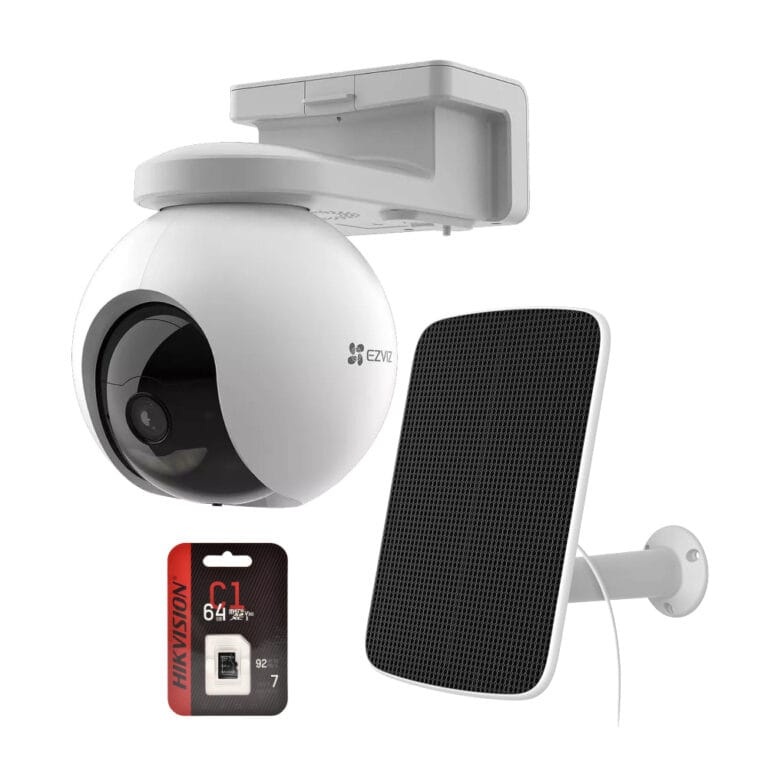 EZVIZ EB8 2K 4G Solar Panel Bundle - Pan & Tilt Camera - Stemar ...