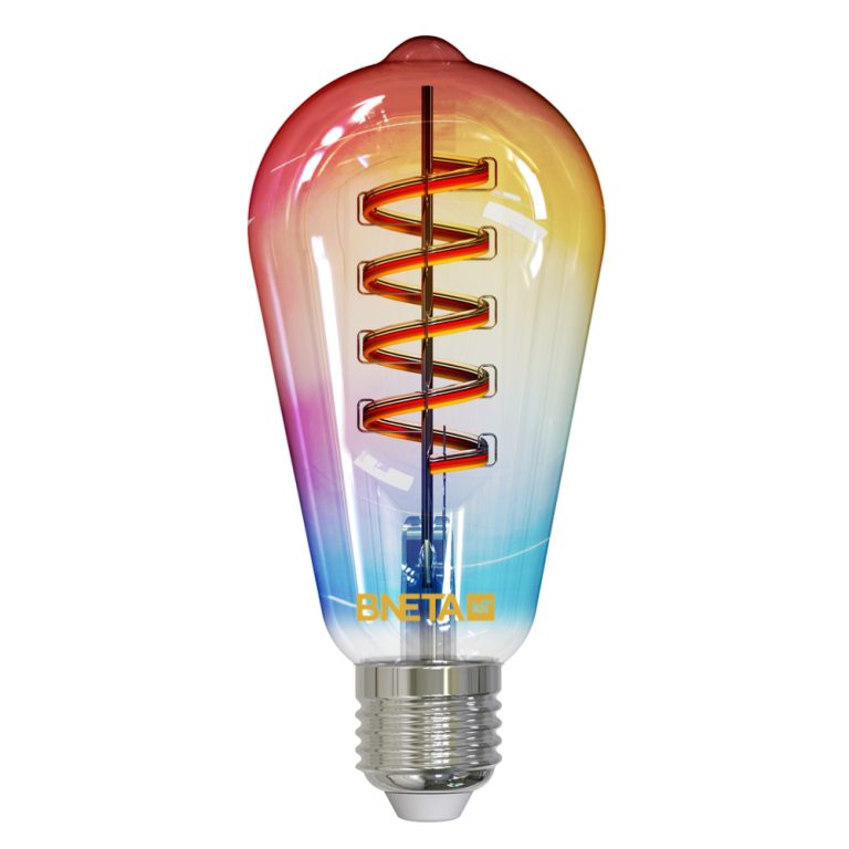 BNETA IoT Smart WiFi LED Filament Bulb ST64-FC - Stemar Security Systems