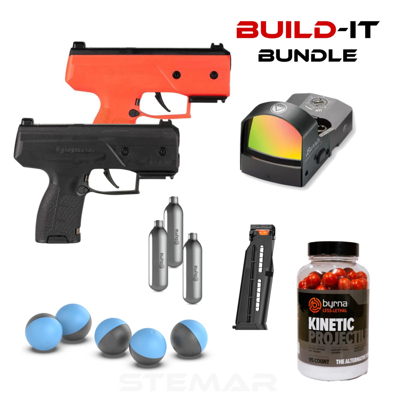 Byrna CL Build-It Bundle | .61Cal - Stemar Security Systems
